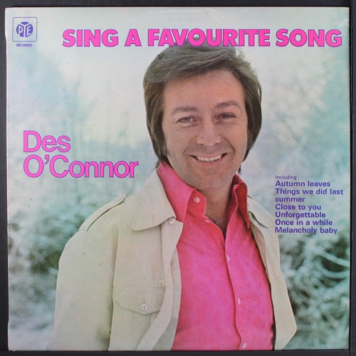 DES O'CONNOR: sing a favourite song PYE 12" LP 33 RPM | eBay