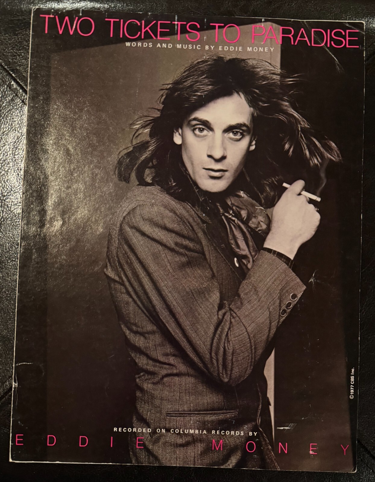 Two Tickets To Paradise Eddie Money Sheet Music Pvg Ebay
