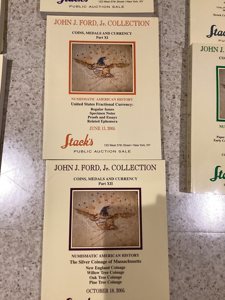 John J. Ford, Jr Collection Coins, Medals &Currency , Stacks Public ...