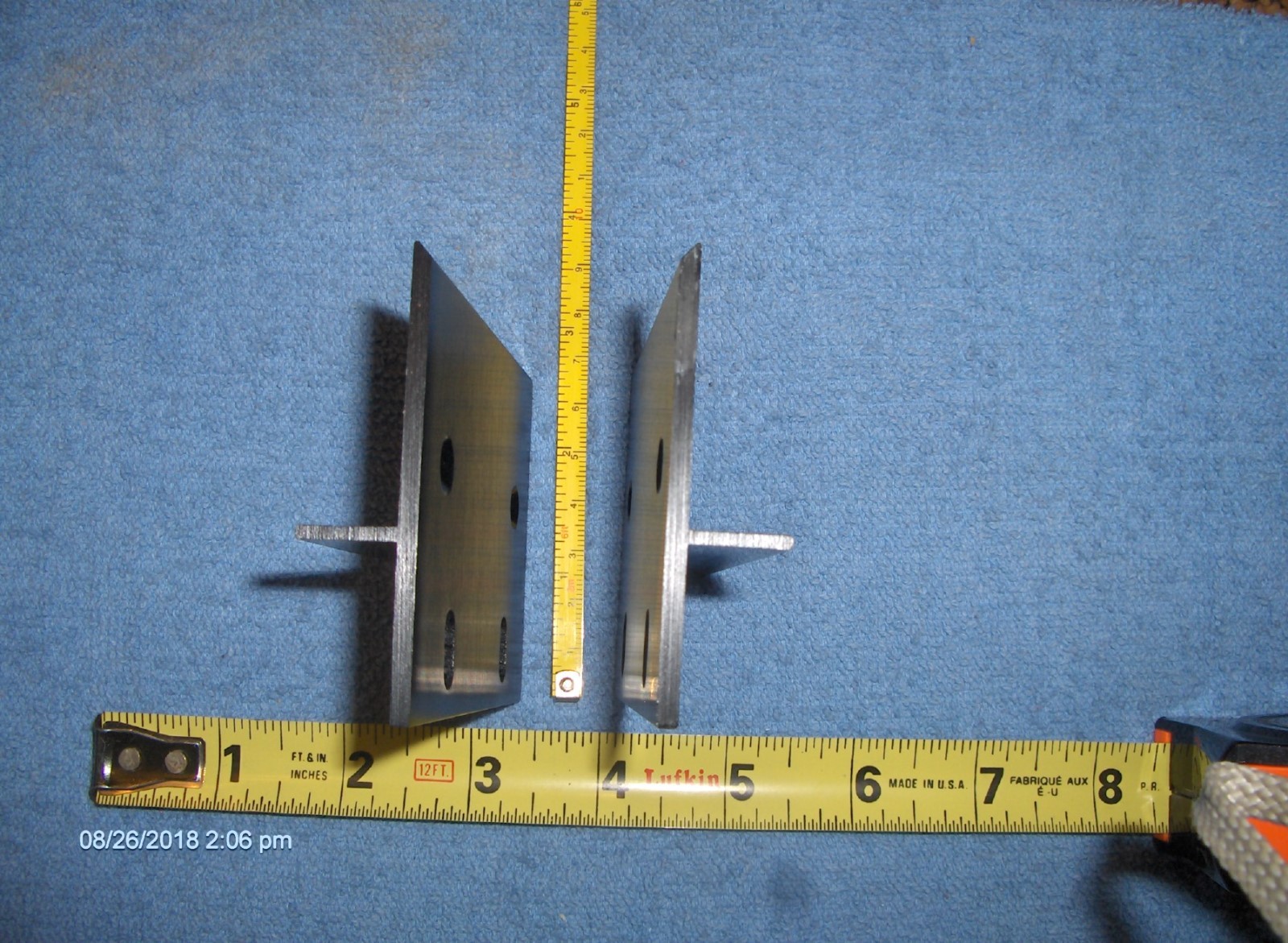 RACK MOUNT EAR BRACKETS PAIR - 3.5” x 3” #1 | eBay