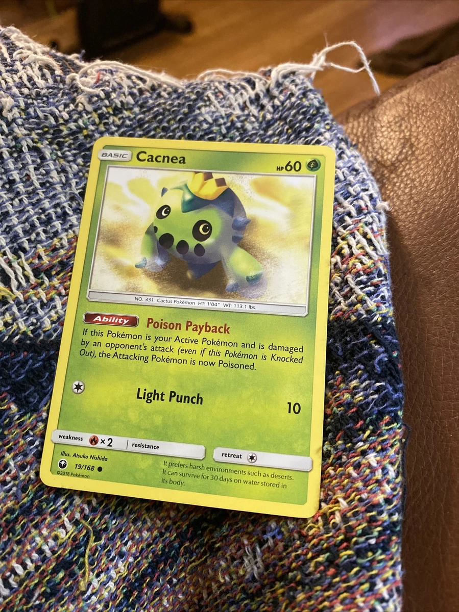 Pokemon Cacnea Card