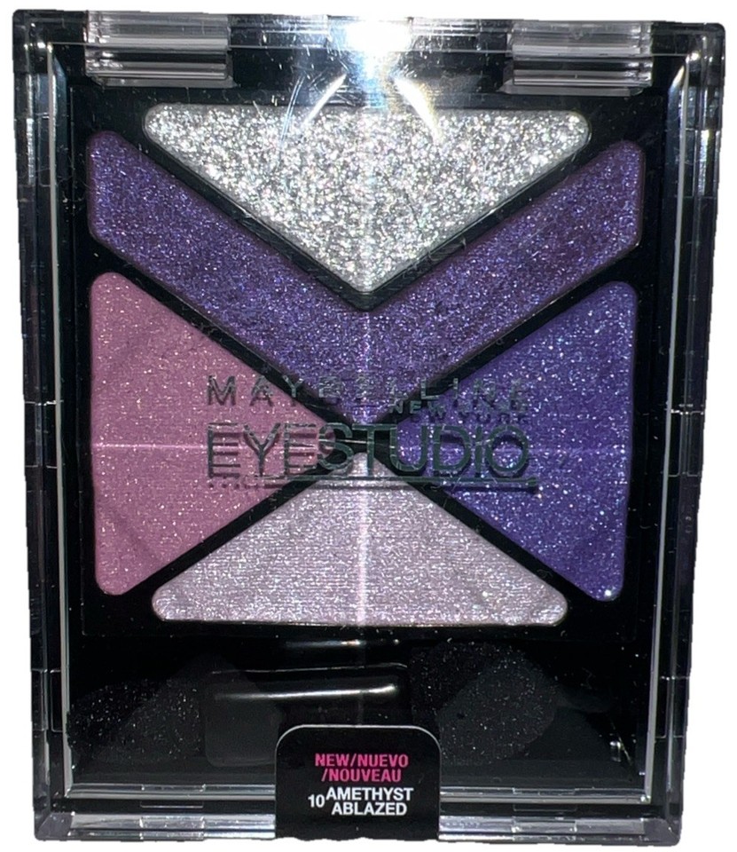 1- Maybelline Eye Studio Color Explosion Eyeshadow #10 AMETHYST ABLAZED ...