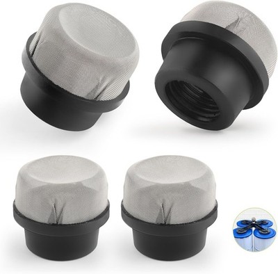 4 PCS 190106Z Air Bleeder Screen Cap for Clear Plus Pentair Clean Grey ...