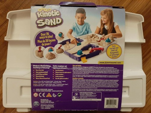 New Kinetic Sand, Folding Sand Box with 2 Pounds of Kinetic Sand | eBay