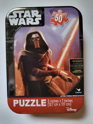 Disney Star Wars The Force Awakens (Kylo Ren) 50 Piece Mini Puzzle 5”x7 ...