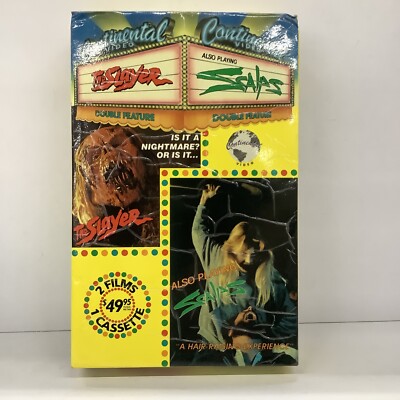 The Slayer / Scalps (1985 BETA) NOT VHS—Continental Big Box—Horror ...