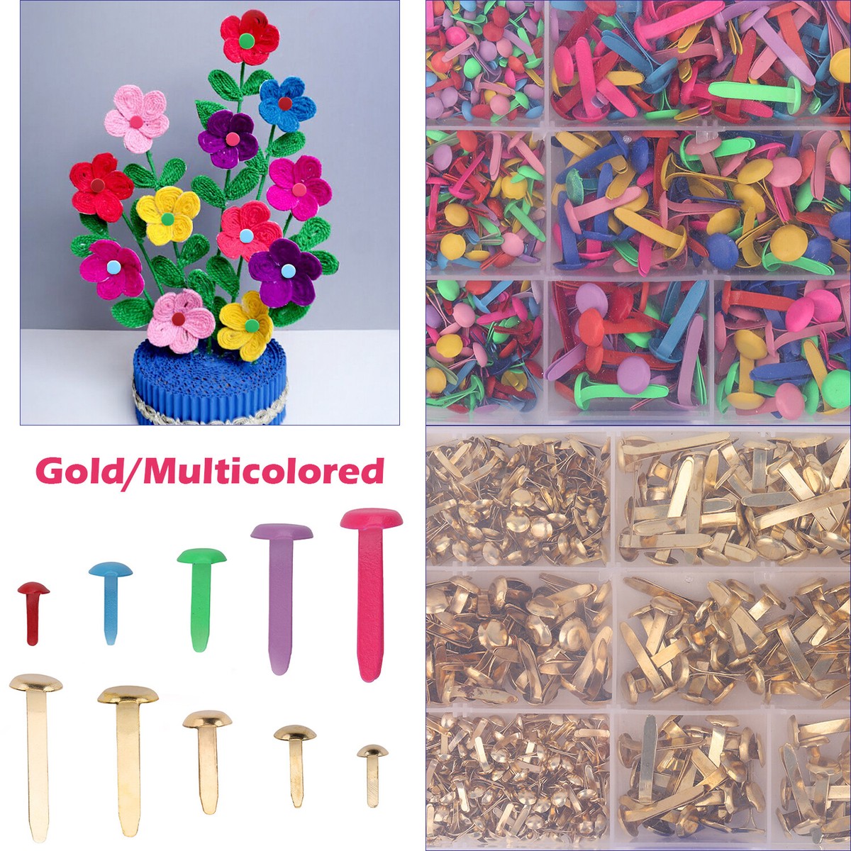 Scrapbook Rivets Tube Rivets Mini Eyelets Leather Craft Print Paper