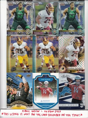 (TR) 2015 Topps Chrome Refractor CARL DAVIS RC #195 Iowa/Ravens | eBay