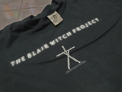Rare Vintage The Blair Witch Project Promo Movie T Shirt 90s Rare Vintage The Blair Witch Project Promo Movie T Shirt 90s