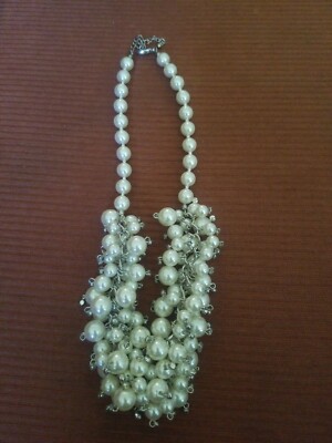 NECKLACE White custom Jewelry New! | eBay