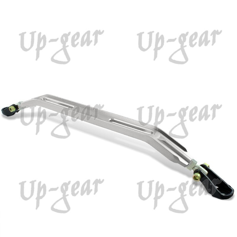 For 1992-2001 Honda Prelude Rear Lower Silver CNC Aluminum Tie Brace ...