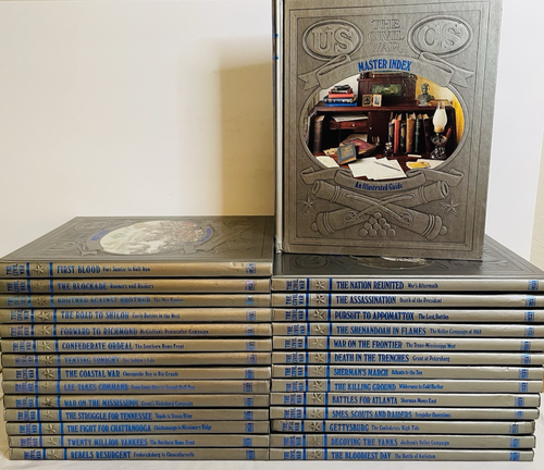 Time Life The Civil War Series Complete 28 Volume Set Master Index ...