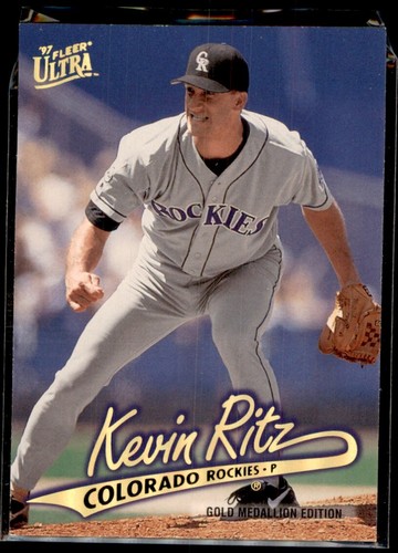 1997 ULTRA GOLD MEDALLION KEVIN RITZ COLORADO ROCKIES #G189 | eBay