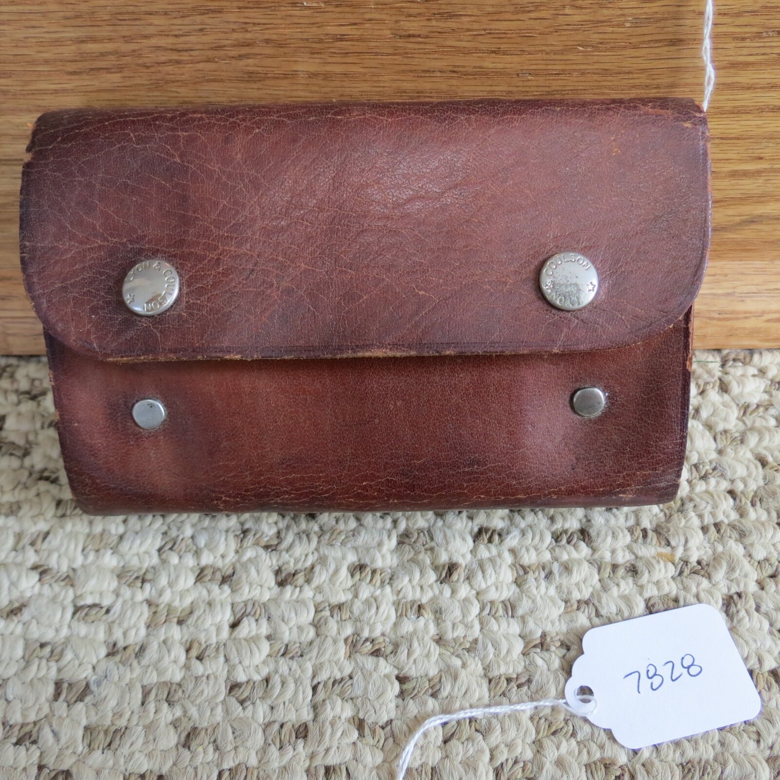 Vintage Lyon & Coulson fly fishing lure Leather case (lot#7828) | eBay