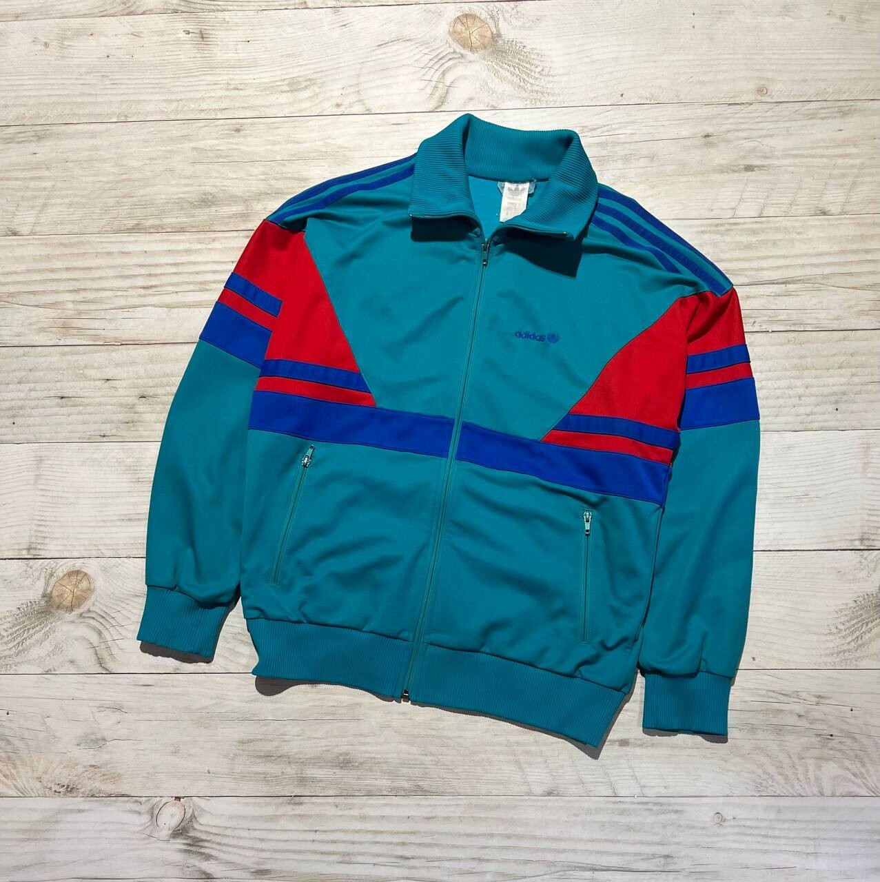 Vintage Adidas Bomber Track Jacket 90s West Germany S… - Gem