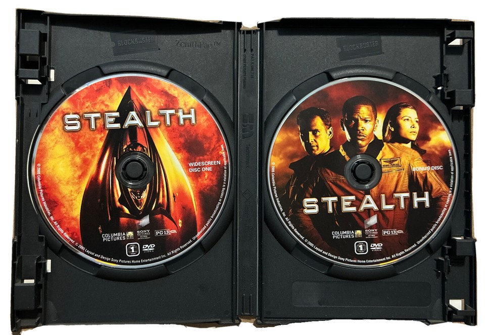 Stealth (DVD, 2005, 2-Disc Set, Widescreen) 43396102156 | eBay