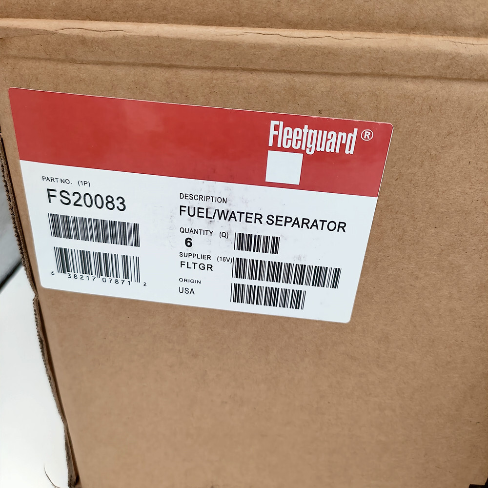 FLEETGUARD FS19823 - Fuel filter cross reference