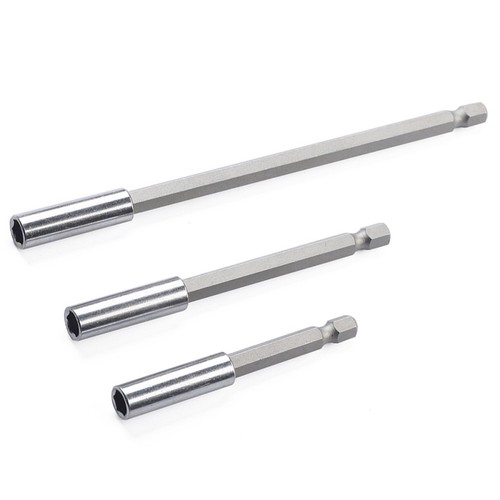 3 Pcs Sechseckige Gemeinsame Stange Lange Bohrerverlängerung Bit ...