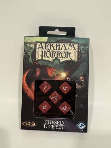 FFG Arkham Horror — Eldritch Horror — Cursed Dice Set (5) NIB | eBay