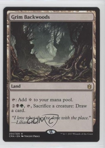 2017 Magic: The Gathering Commander Anthology Grim Backwoods #254 7m3 ...