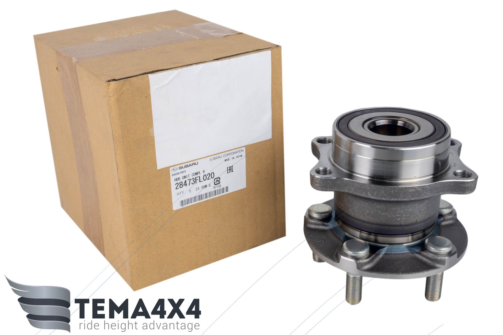 Genuine OEM Rear Wheel Bearing Hub for Subaru BRZ Crosstrek Impreza ...