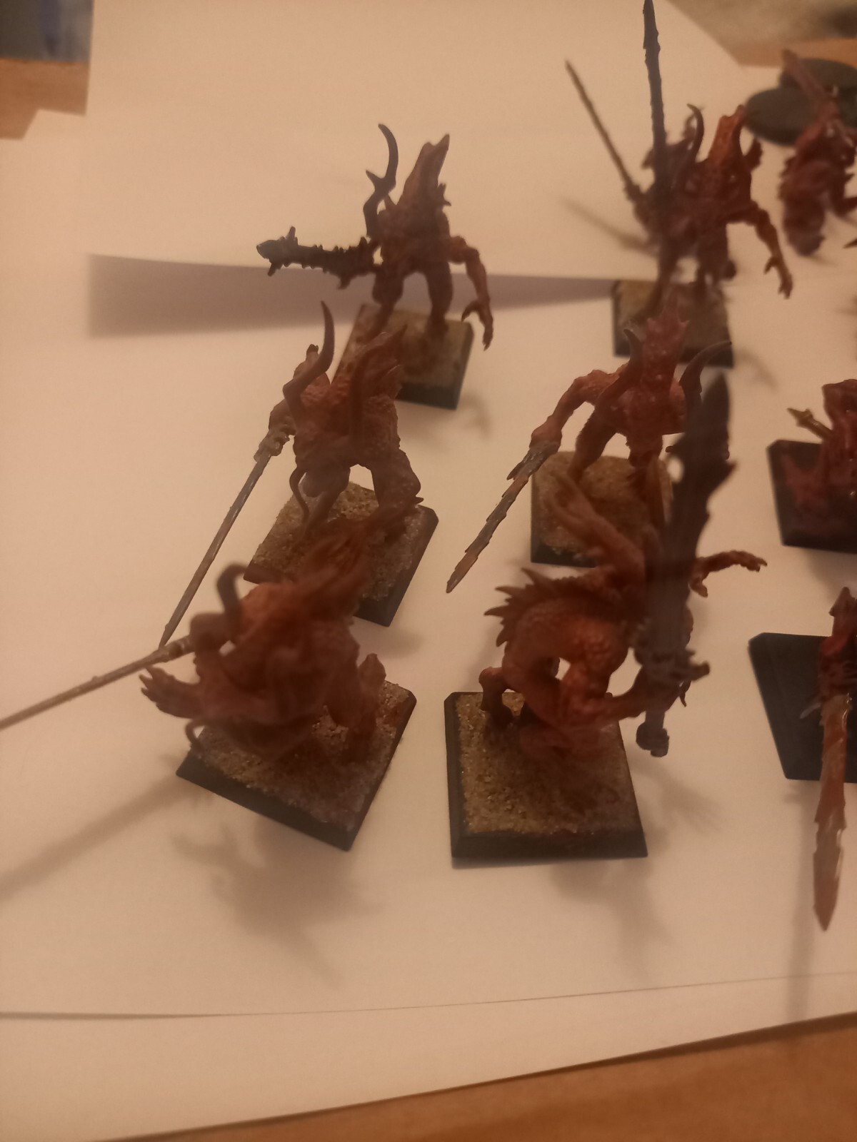 Warhammer Age Of Sigmar 18 X Daemons Of Khorne Bloodletters 40k | eBay UK