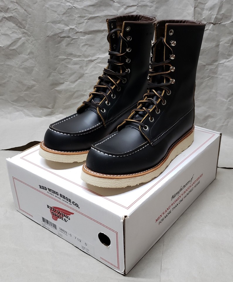 Red Wing Klondike "Billy Boot" 8829 Heritage Boots Moc Toe Made in USA ...