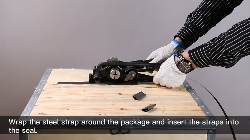 Steel Strapping Tool Set Pallet Packaging Strapping Banding Kit By U.S ...