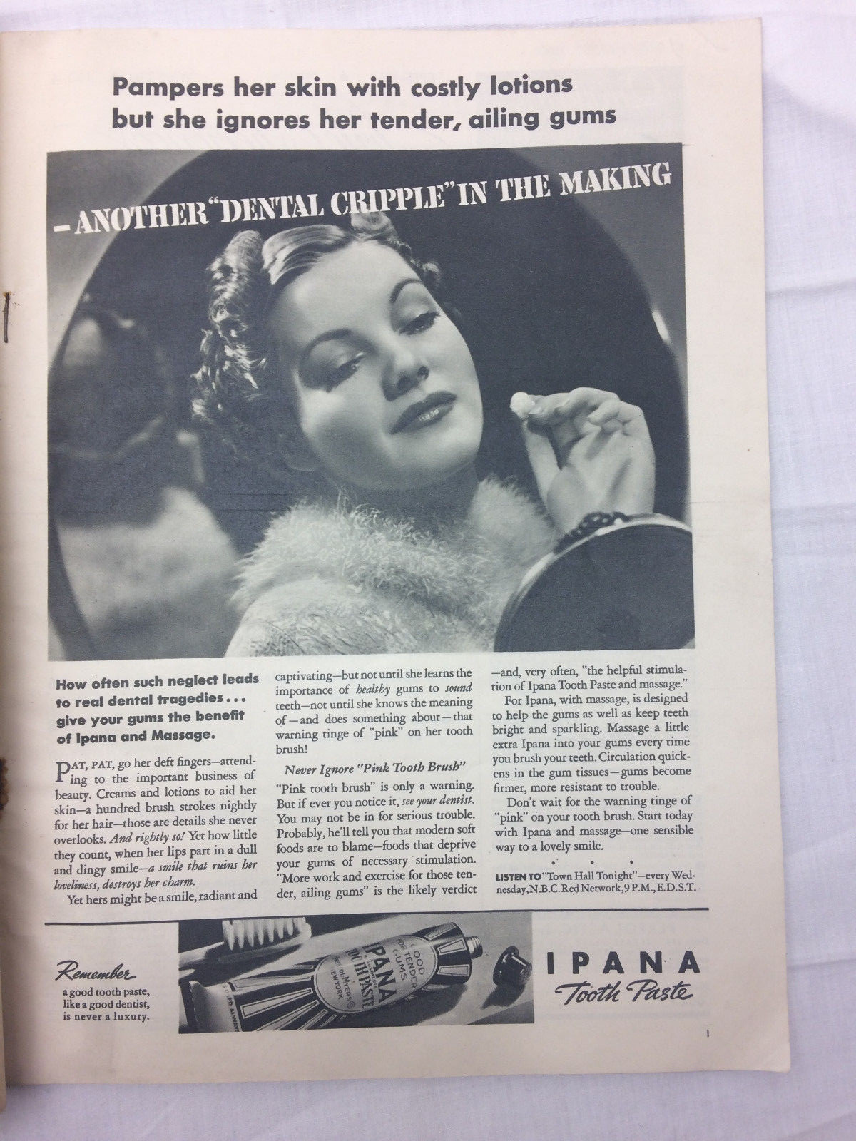 Vintage 1937 Magazine True Experiences Articles Advertisings Story 92 ...