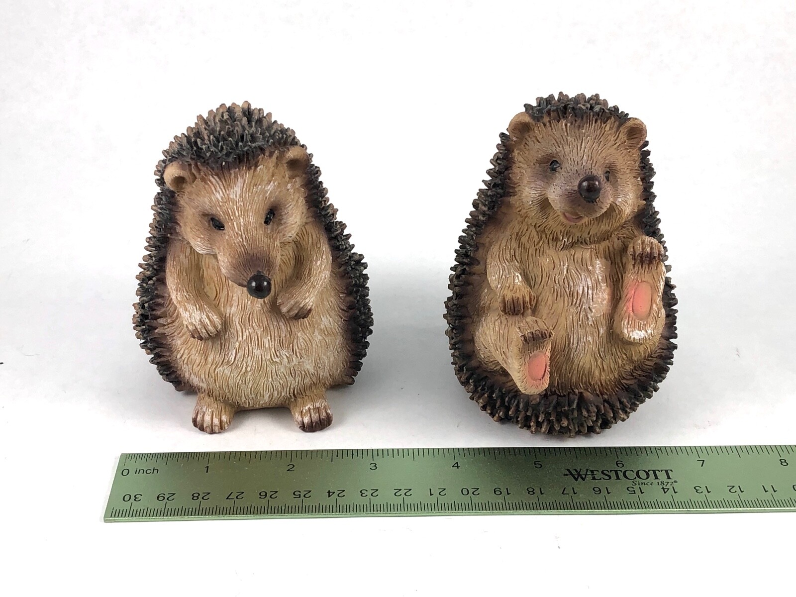 4.25" Plastic Resin Animal Decorative Hedgehog Figures | eBay