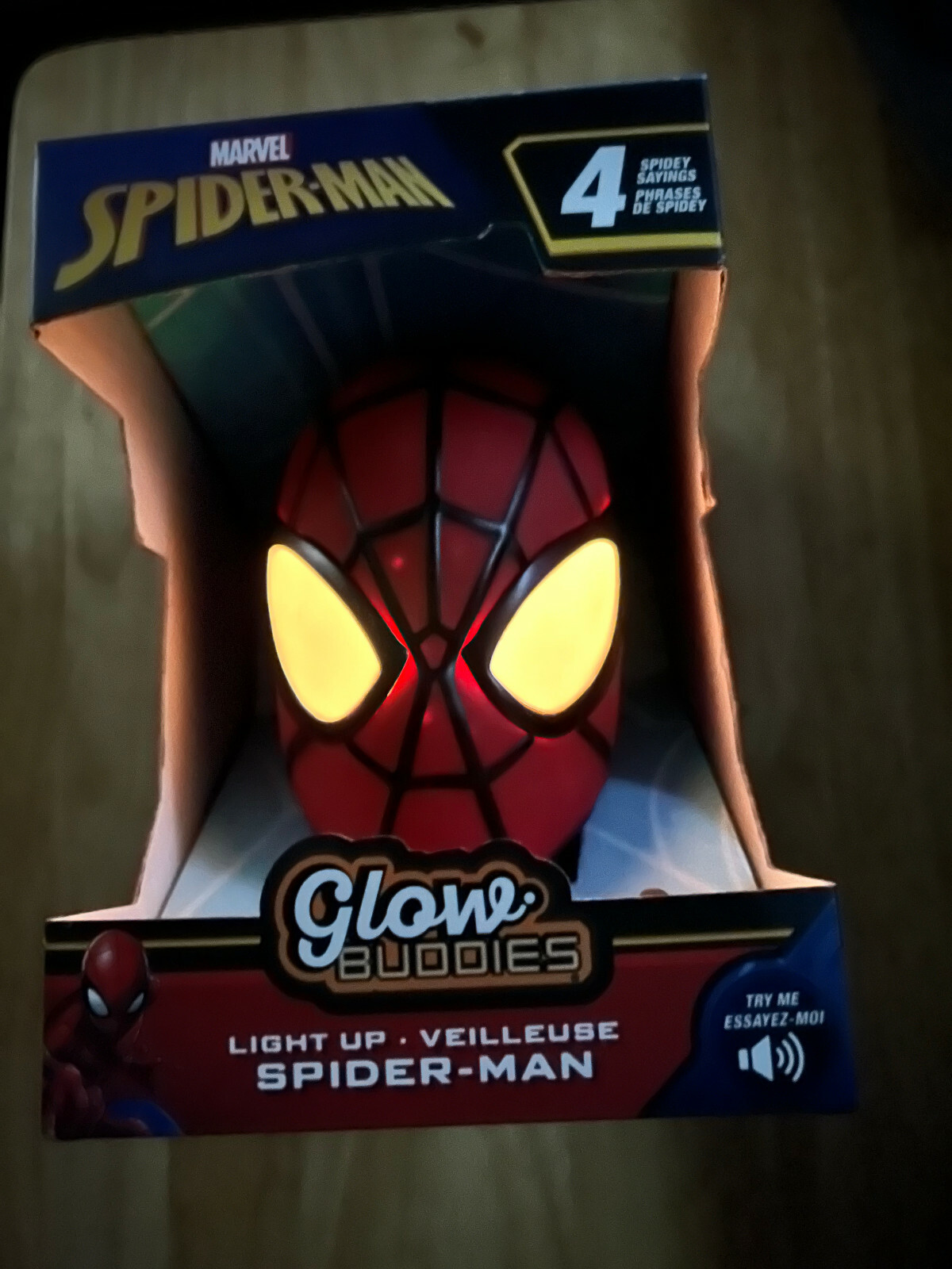 Marvel Glow Buddies Light Up Spider-Man Head | eBay