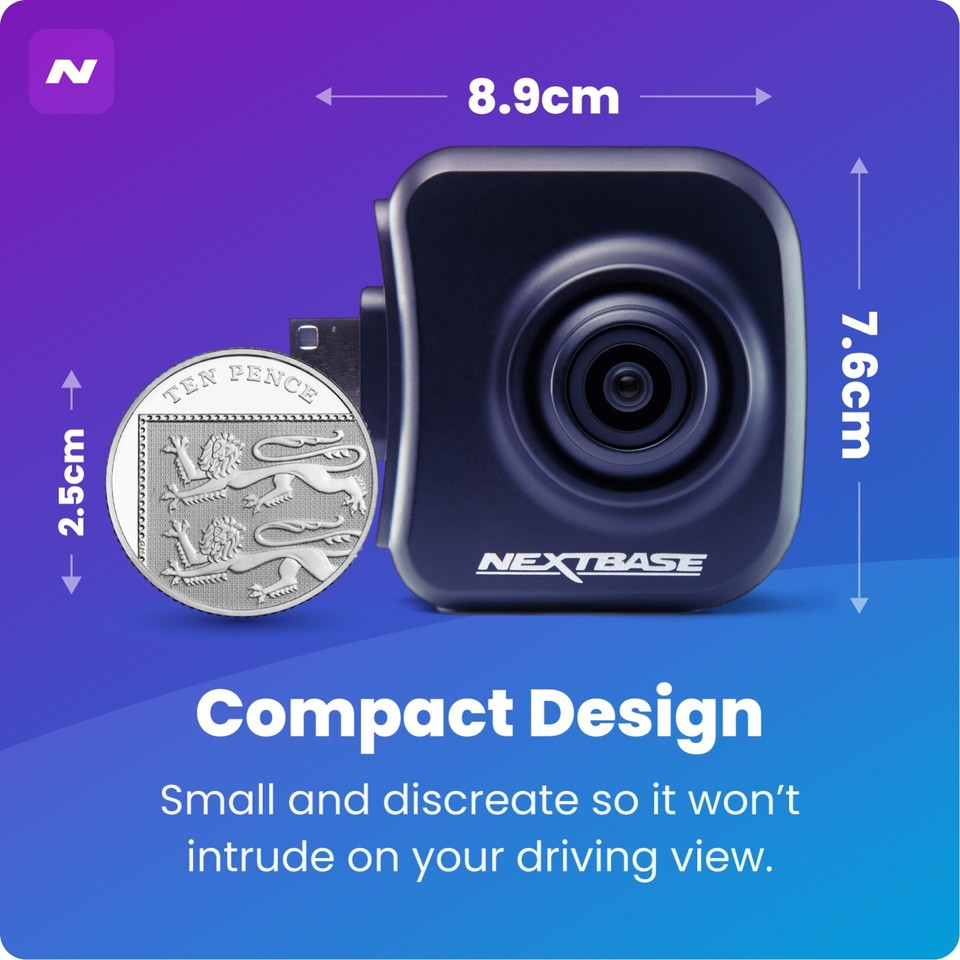 Nextbase Cabin View Camera, 140 Degree Angle Interior View Camera ...