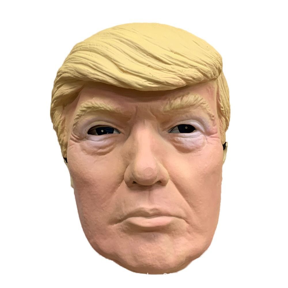 Realistic Donald Trump Mask Fashion Costume Props New Headgear ...