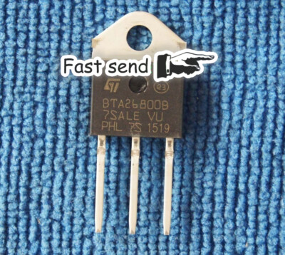 10pcs BTA26-600B BTA26 600B 600V 25A Transistors ST TO-3P | eBay