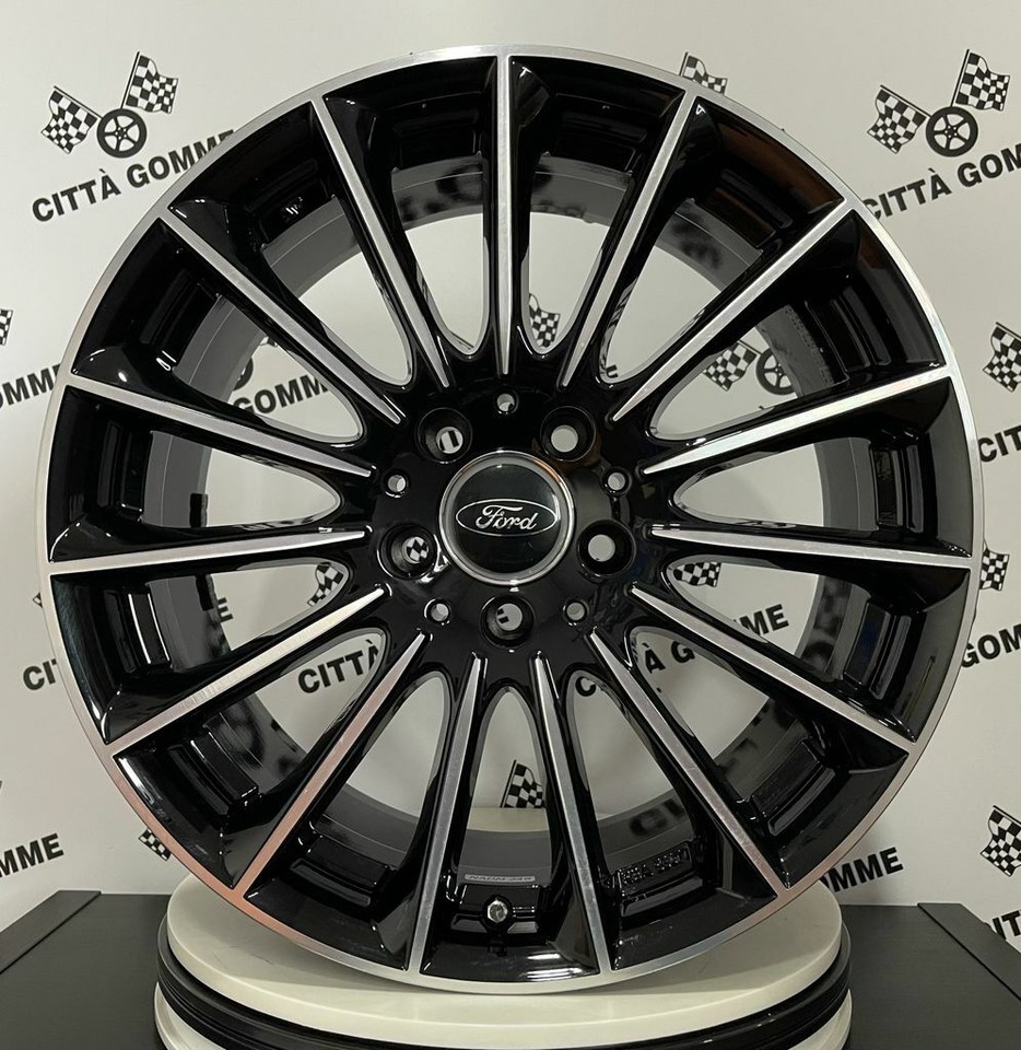 Set Of 4 Alloy Wheels Compatible With Ford Focus C-Max Kuga Mondeo 20 ...