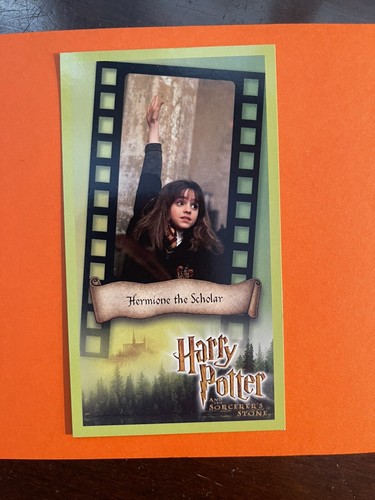 Harry Potter And The Sorcerer's Stone Movie Trading Cards - Hermione ...