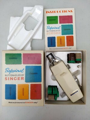 Singer Professional Buttonholer For Slant Needle Zig Zag Sewing ...