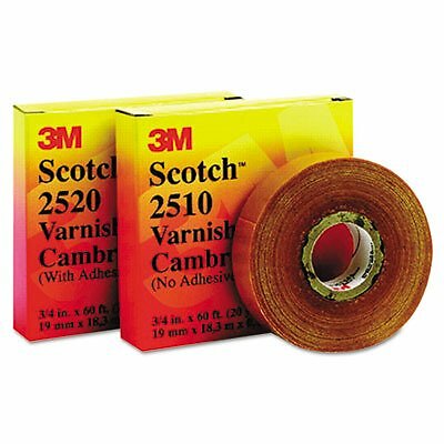 3M 2520 Scotch Varnished Cambric Tape 3/4 in X 60 FT Yellow for sale ...