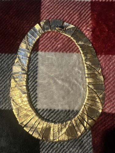 Egyptian Revival Cleopatra Collar Necklace - Very Heavy - Vintage | eBay
