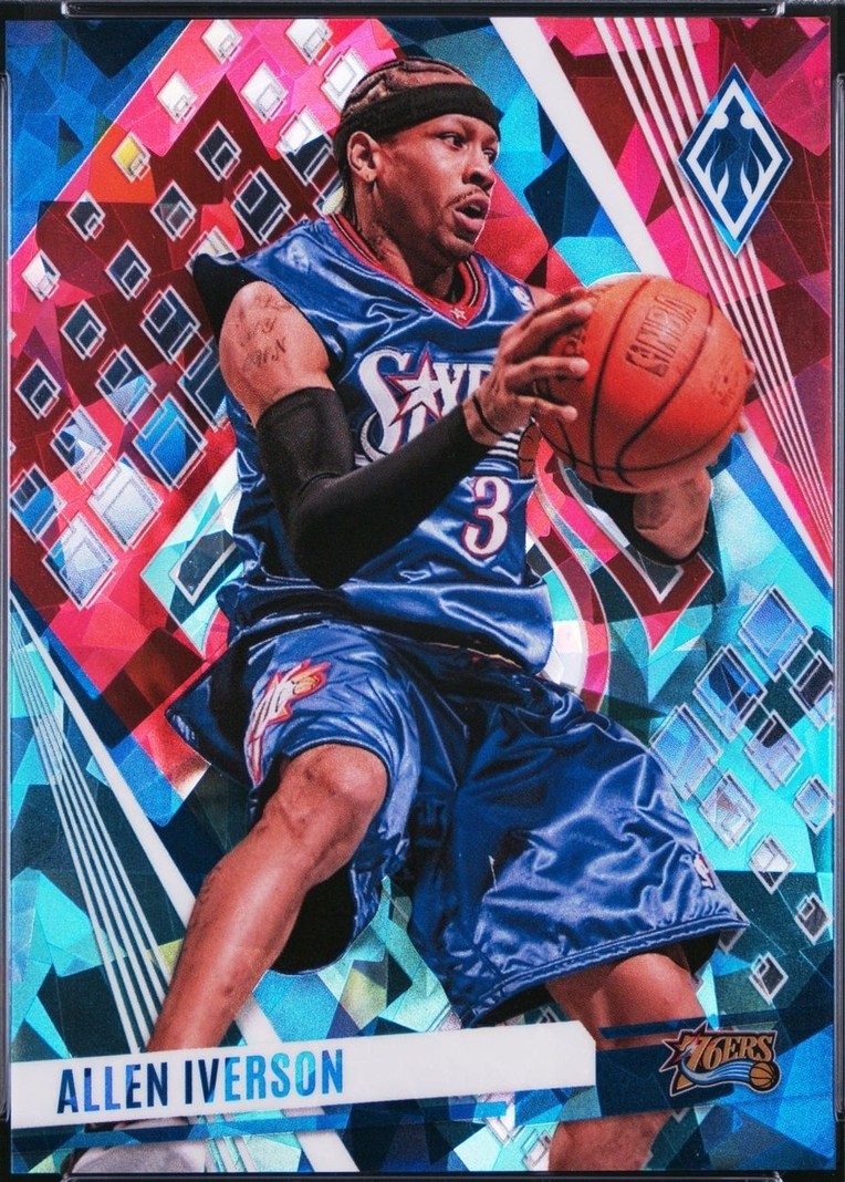 2023-24 Panini Phoenix - Allen Iverson #8 Fire & Ice /25 for sale ...