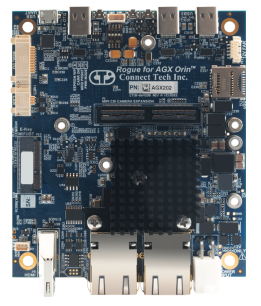 Connect Tech Rogue AGX202 Carrier Board for Jetson AGX Orin 2x 10GbE | eBay