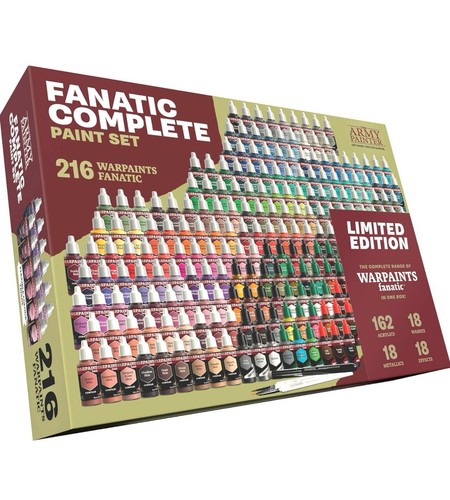 The Army Painter Warpaints Fanatic: Complete Set + extras (No Box- All ...