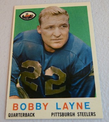 1959 Topps #40 Bobby Layne | eBay