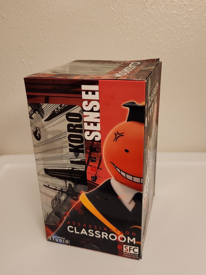 Assassination Classroom Koro-sensei Red Annoyed Statue SFC ABYSTYLE ...