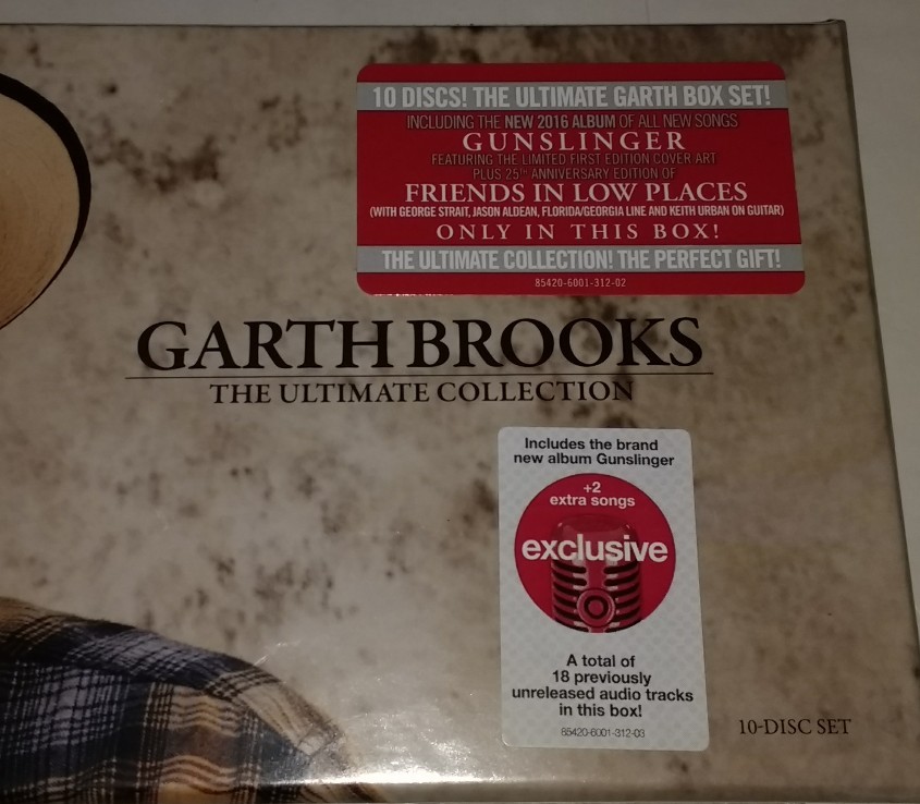 Garth Brooks Ultimate Collection Target Exclusive Sealed 10 CD ...