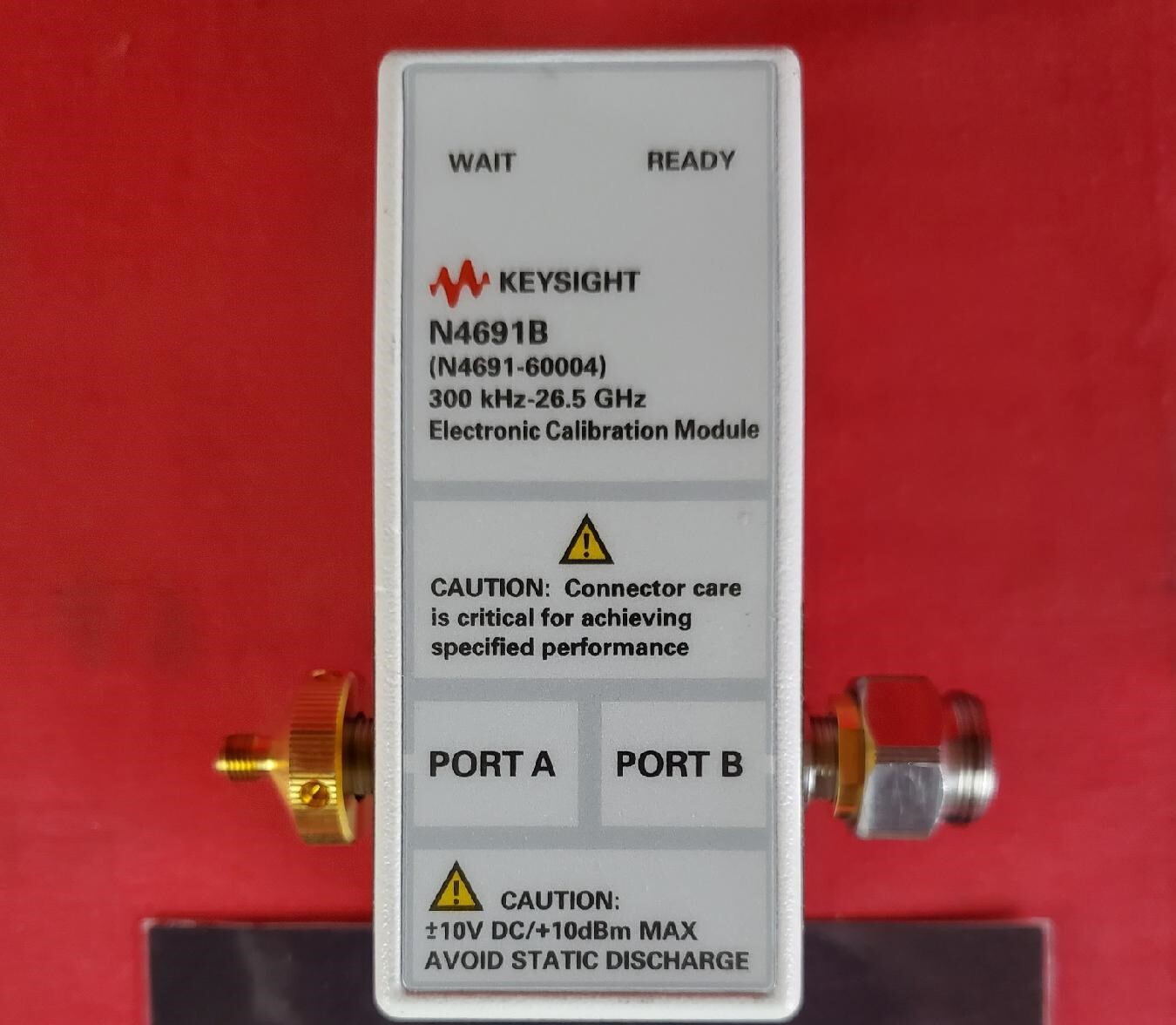 Agilent/Keysight N4691B M0F, 2-port MW Electronic Calibration Module, 3 ...