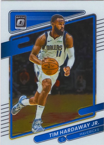 Tim Hardaway Jr. 2021-22 Optic Basketball Chrome Base Card #42 Dallas ...