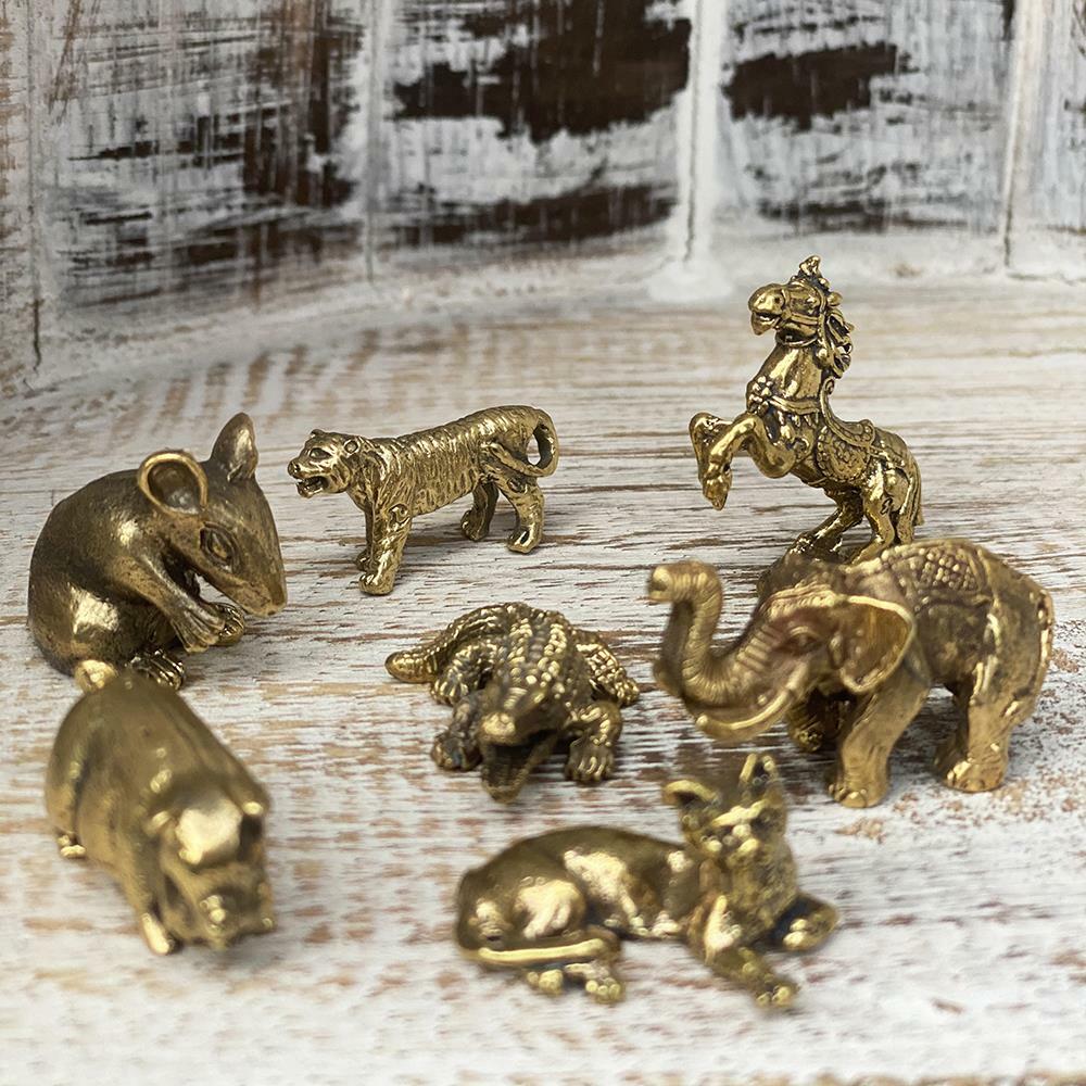 Miniature Brass Figurines | eBay UK