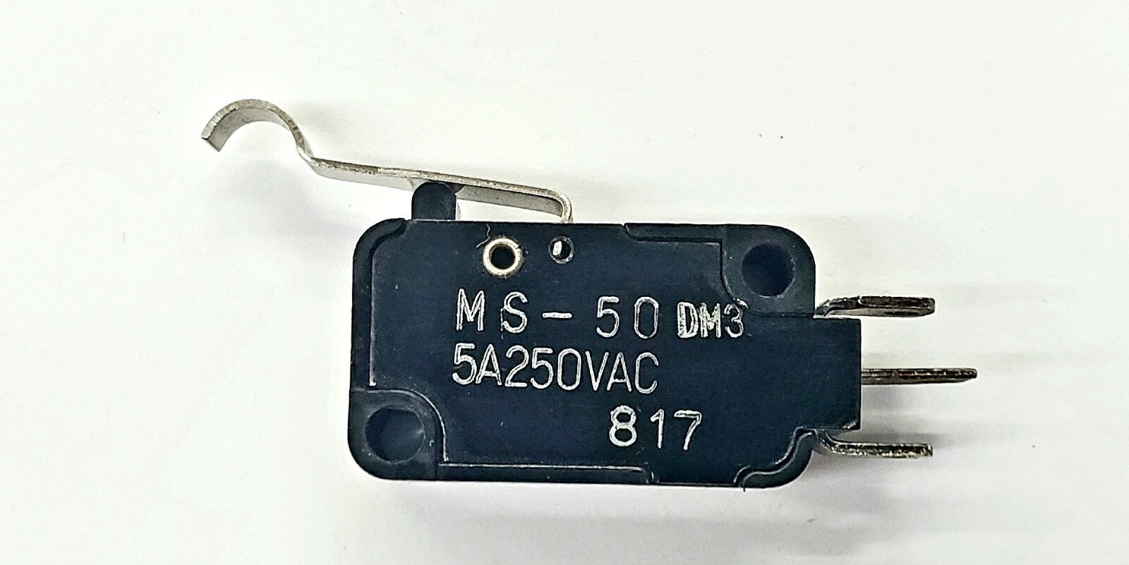 Mulon MS-50DM3 ,SPDT- ON-(ON) Simulated Roller Lever micro switch 5A ...
