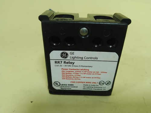 General Electric RR7 Lighting Control Relay Switch RR7PBP GE New | eBay